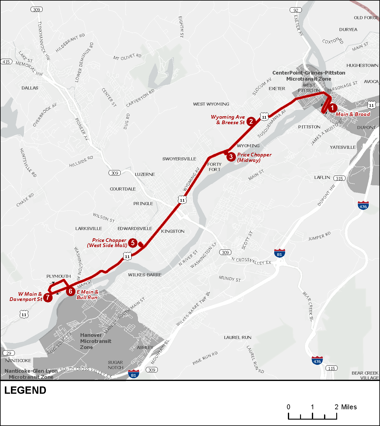 11 – Plymouth-Pittston East West Connector – LCTA